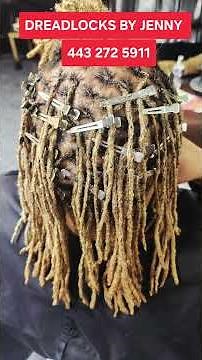 Interlocking dreadlocks #dreadlocks #Interlocking #locs
