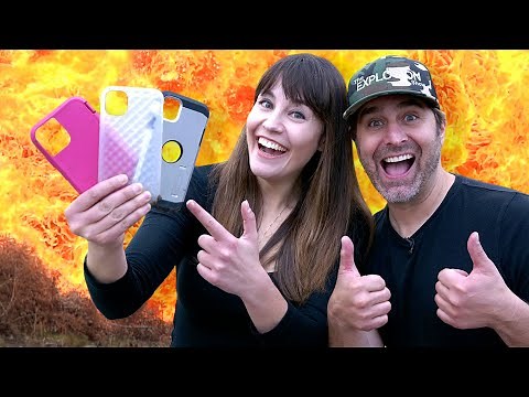 EXPLODING iPhone 11 cases with Tory Belleci