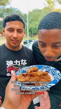 Gotti make cookies for the Rucrew