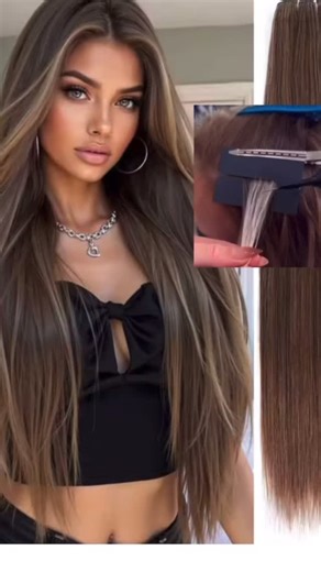 Invisible Hair Extensions – Advanced New Technique Experience a lightweight, comfortable, and long-lasting hair extension method designed for a seamless, natural look. This innovative technique requires no bleaching of your natural hair and allows for custom color matching or multi-tone extensions. Perfect for adding natural volume and length while remaining virtually undetectable and gentle on your hair | Ultra Beauty Salon