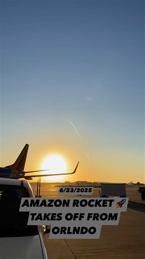 16 reactions · 3 comments | Amazon rocket  takes off Here's a...