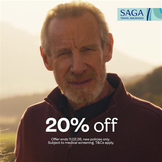 Dreaming of a summer holiday? You know how important travel insurance is – and Saga Travel Insurance is made for you. Get your cover as soon as you’ve made your booking. | Saga