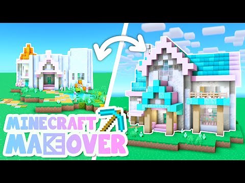 💜The CUTEST House Transformation! Minecraft Makeover
