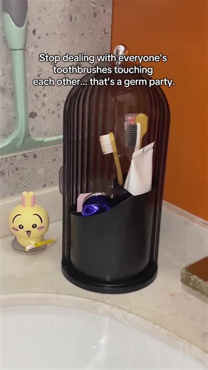 Organize Your Bathroom with a Toothbrush Holder