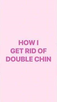 💘 Save How I Get Rid Of Double Chin in 2Min! 💘