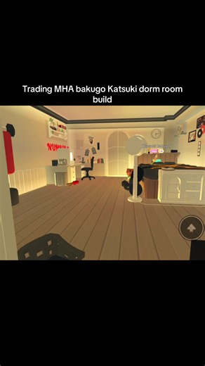 Trading MHA Bakugo Dorm Room Build in Adopt Me