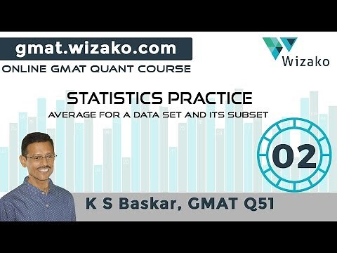 GMAT Average Practice #2 | Average of a Set and its Subset | 600 to 650 level PS Question