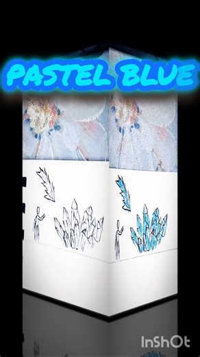 ice 🧊 powers tutorial #art #drawing