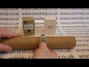 How To Set The Time & Date On Your Casio A100 / A-100W / A100WE Wrist Watch Tutorial