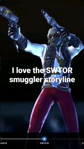 Gotta love the Smuggler in SWTOR