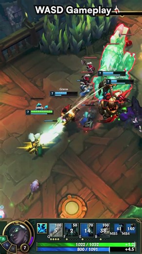 WASD Controls: Senna ARAM