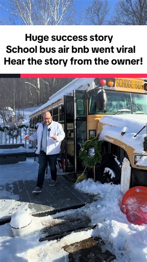 What a awesome success story for the school bus air bnb @Blessed Valley Lodging owner after our video went viral! 2 months ago I went to Holbrook Pennsylvania to check out a one of a kind school bus air bnb and I realized how special it was! She is the best air bnb host I’ve ever seen! This place is magical and has been seen over 5 million times! This is the power of social media! Thank you to our community for being amazing she’s been slammed with bookings! #airbnbfinds #schoolbusairbnb #airbnb