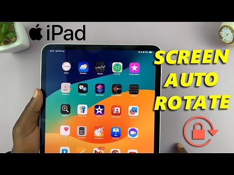 How To Enable Screen Auto Rotate On iPad