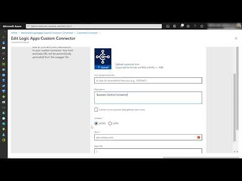 Create a Custom Connector for Dynamics 365 Business Central in Azure Logic Apps