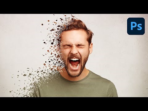 Photoshop Dispersion Effect in Just 3 Minutes! - Very Easy Tutorial