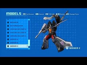 Transformers: Devastation - All Transformations (Autobots | Decepticons)