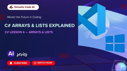 C# Arrays vs Lists: Choosing the Right Data Structure | Omoefe Ugboma posted on the topic | LinkedIn