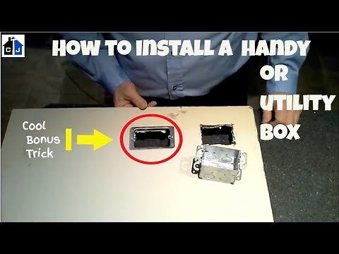 How To Install an Electrical Handy or Utility Box
