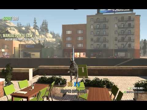 Goat Simulator: How to be uncle goat(spiderman)