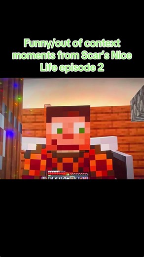 Happy Christmas Eve ya filthy animals-Scar #scar #goodtimeswithscar #lifeseries #minecraft #fyp