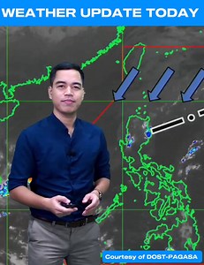 "Short Weather Alert! ⛈️ #WeatherForecastPH #PhilippinesWeather" Courtesy of Dost_pagasa | Update ng Panahon Philippines