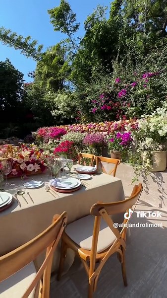 Colorful Mexican Wedding Decorations in Tepoztlán | Wedding Setup Ideas