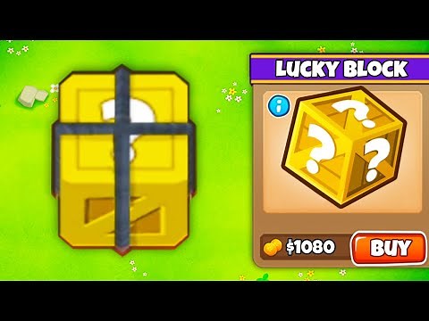 Lucky Blocks in BTD 6!