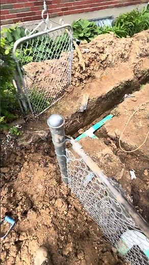 How to install window well drains #drainage #landscaping