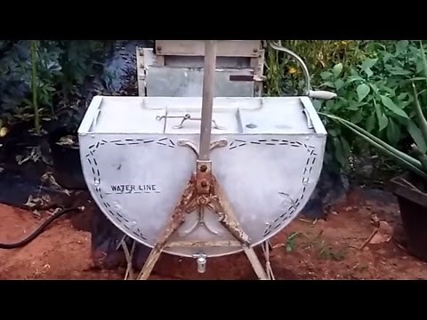 Antique Rocker Tub Wringer Washing Machine