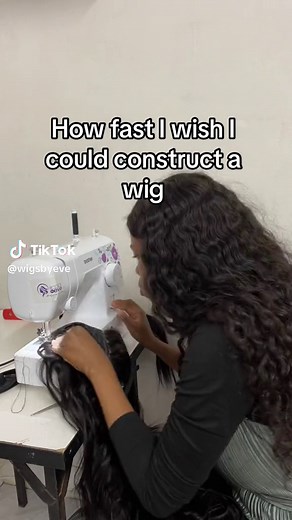 It takes me 30-40 minutes to construct a wig , how long does it take you ?