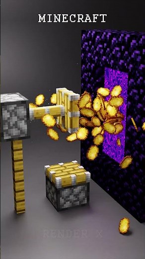 Minecraft Vs Real Life in the Nether 🔥🔥 #minecraft #3danimation #animation #3dart