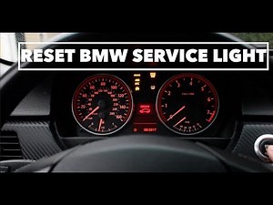 BMW Service Light Reset // Maintenance Light