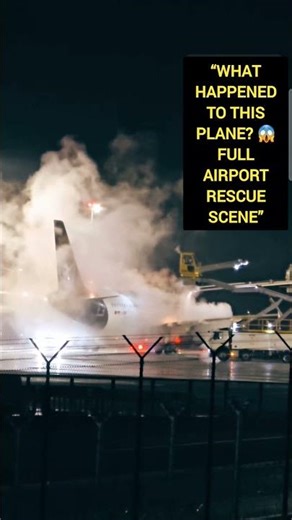 #AirportEmergency #FrankfurtAirport #PlaneIncident #AviationDrama#AirportFire #shorts #Viral2026