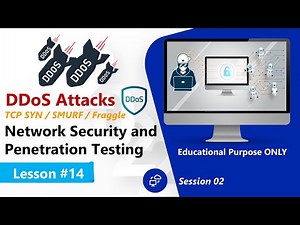 Understanding TCP SYN SMURF Attacks / DDoS Attacks - Network Security and Penetration Testing