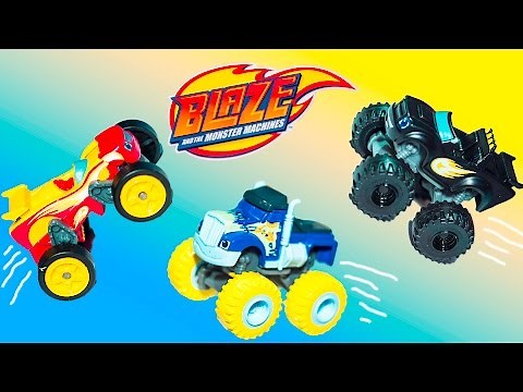 Blaze and the Monster Machines New Color Changer Monster Truck Toys