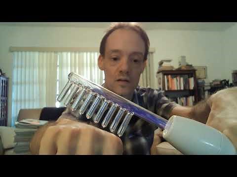 Violet Ray Device, Tesla Coil Plasma, Edgar Cayce Electromedicine, Frequency Healing - Jed Shlackman