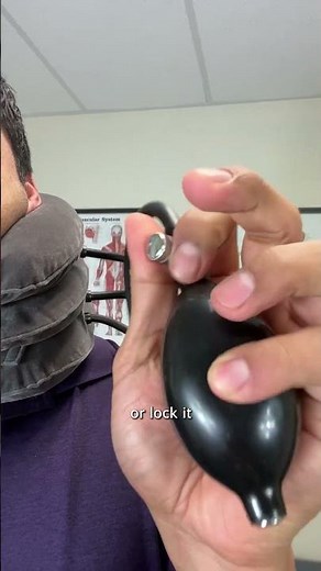 Inflatable At Home Neck Traction Device Features