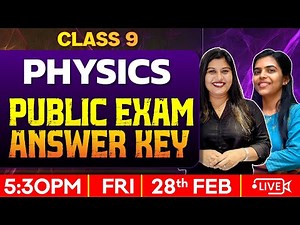 Class 9 Physics | Public Exam Question Paper Analysis | Exam Winner