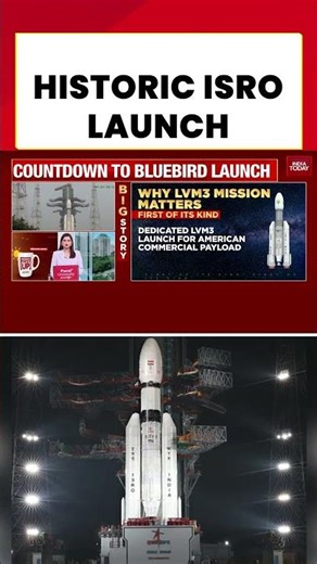 ISRO’s LVM-3 to Launch Bluebird Satellite in Historic US Commercial Mission