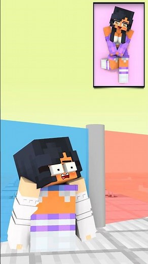 Help build Aphmau run challenge #minecraftshorts