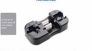 Cable Matters [UL Listed] 25-Pack 10Gbps Cat6 Keystone Jacks, RJ45 Keystone Jack, Ethernet Modular Jack in White with Punch-Down Stand for Patch Panel and Wall Plate