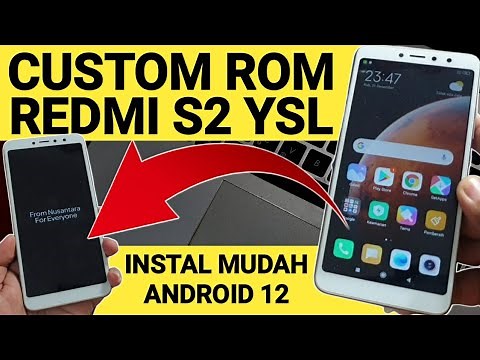 Custom Rom Redmi S2 Android 12 Recovery PitchBlack install tanpa error