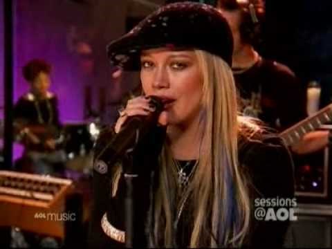 Hilary Duff - Fly - Live - Aol Sessions