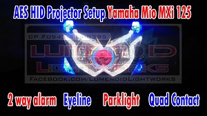 1.7K views · 20 reactions | Yamaha Mio MXi 125 Aes hid projector Dual Color Eyeline Quad contact signal light and eyeline 24ledchips parklight Yamaha 2 way alarm For more info Pm or text 09434148395 Location: Lumenoid Lightworks, 280 Katarungan road, phase 7b, Bagong Silang, Caloocan City Google map location https://goo.gl/maps/tTbt5MunNn82 Click my hashtag for more video and pictures. #LumenoidLightworks #GlorytoGod | Lumenoid LightWorks - Motoworks | Facebook