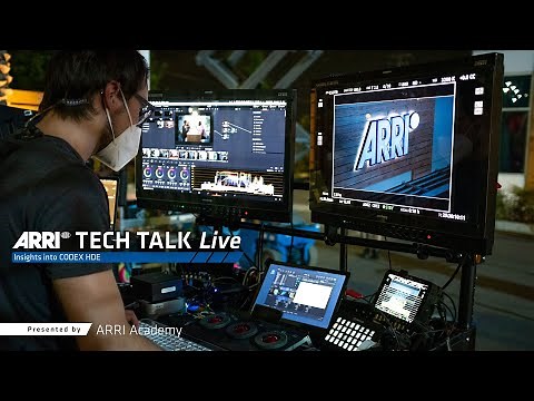 ARRI TECH TALK Live: Insights into CODEX HDE