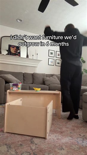 I was so tired of buying things with an expiration date. We wanted pieces that could live with us through the messy days, snacks thrown everywhere, and all the moments in between. Furniture that doesn’t feel temporary feels like a small kind of freedom. When you buy something for your kids, do you think short-term… or long term? #familyfurniture #intentionalparenting #lessbutbetter #momlifeunfiltered #homewithkids