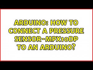 Arduino: How to connect a Pressure Sensor-MPX10DP to an Arduino?