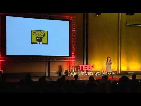 Look deeper -- write -- the wonders of writing | Nicoletta Demetriou | TEDxUniversityofNicosia