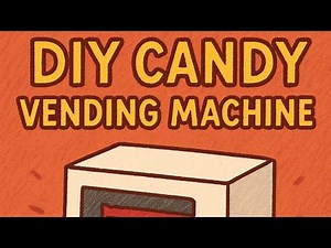 DIY Candy Vending Machine at Home | Easy Craft Using Cardboard#DIY #CandyMachine #VendingMachine