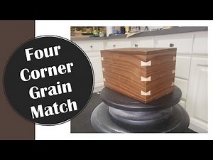 4 Corner Grain Match for Keepsake Boxes! Continuous Grain Around All Corners